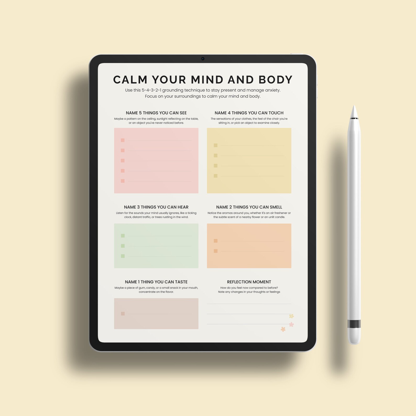 Grounding Techniques for Calming Mind & Body | Interactive CBT ...