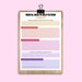Mental Health Self-esteem Worksheet | Printable & Fillable CBT Resource ...