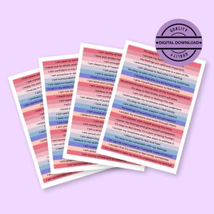 100 Affirmations for Overcoming Feelings of Loneliness | Printable ...