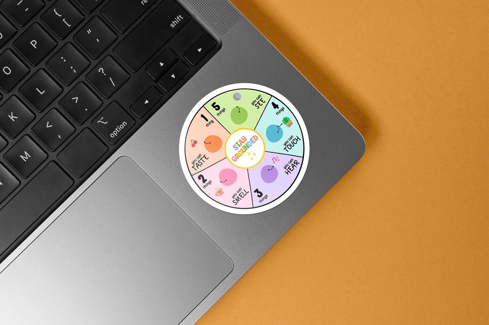Colorful Ejoycational Sticker Grounding Technique for Stress - Etsy Canada