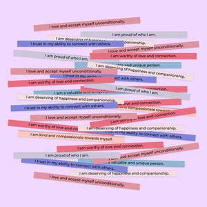 100 Affirmations for Overcoming Feelings of Loneliness | Printable ...