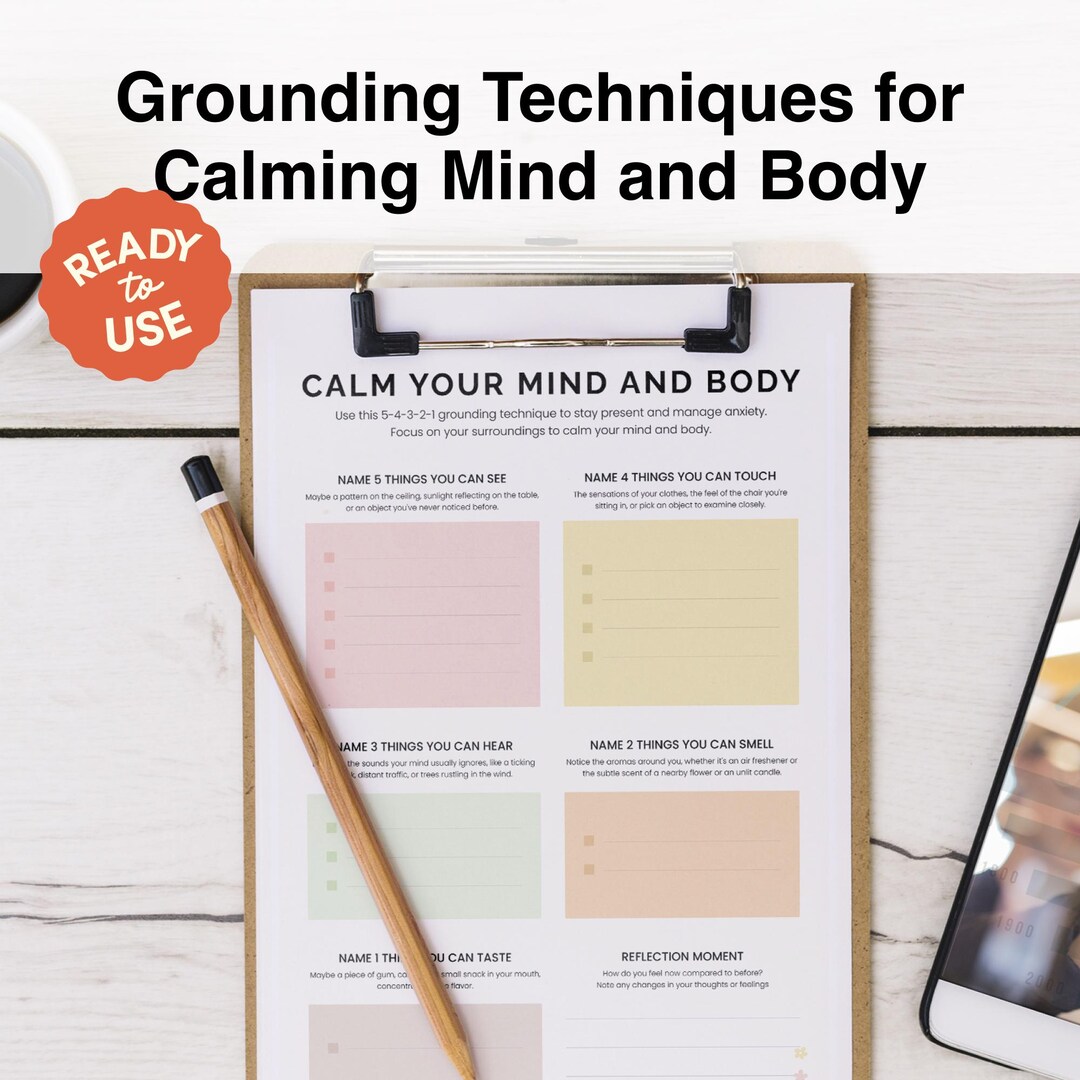 Grounding Techniques for Calming Mind & Body | Interactive CBT ...