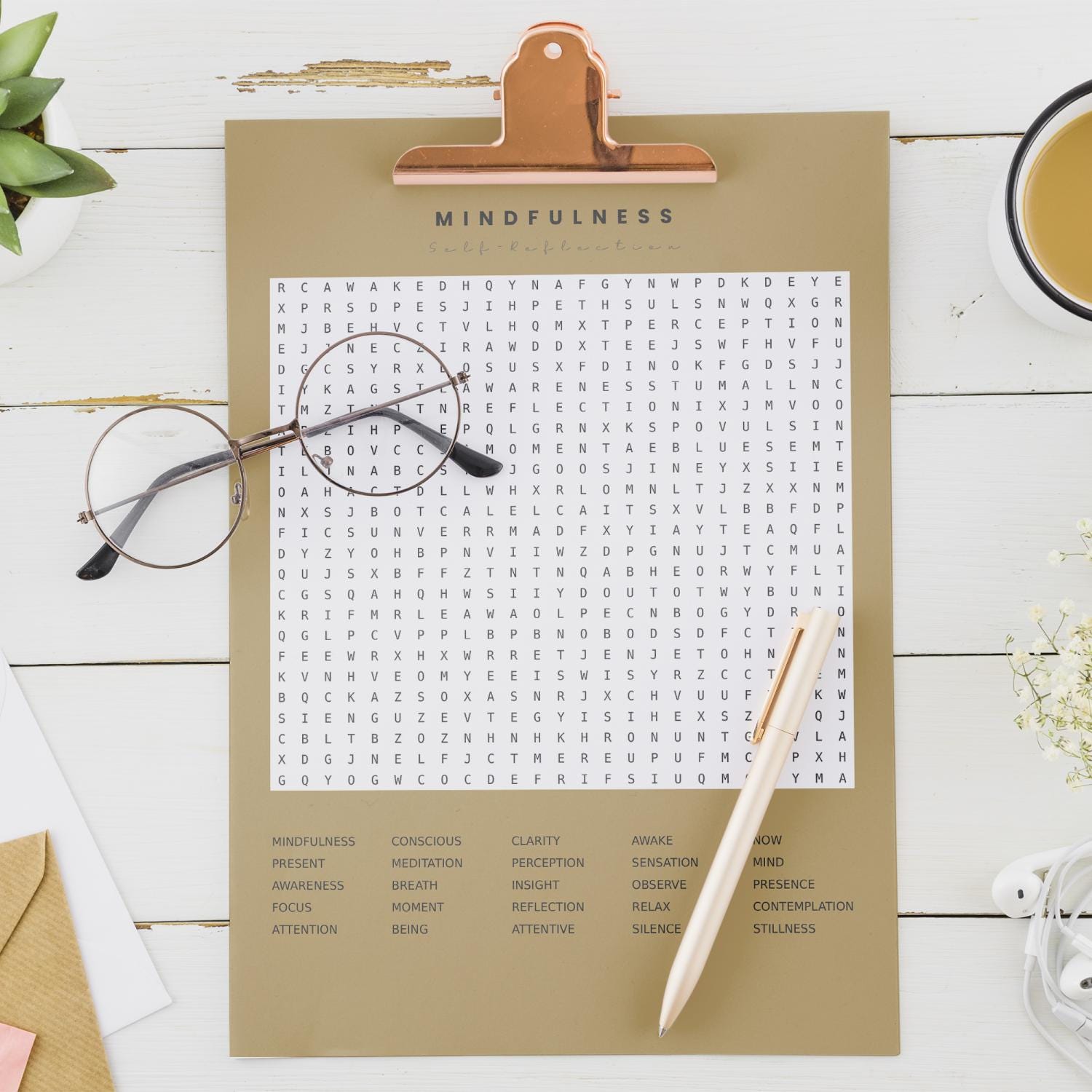 14 Word Search Puzzles for Self-reflection | Printable | Classroom and ...