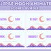 Animated Eclipse Twitch Scenes, Lo-fi Twitch Scenes, Animated Celestial ...