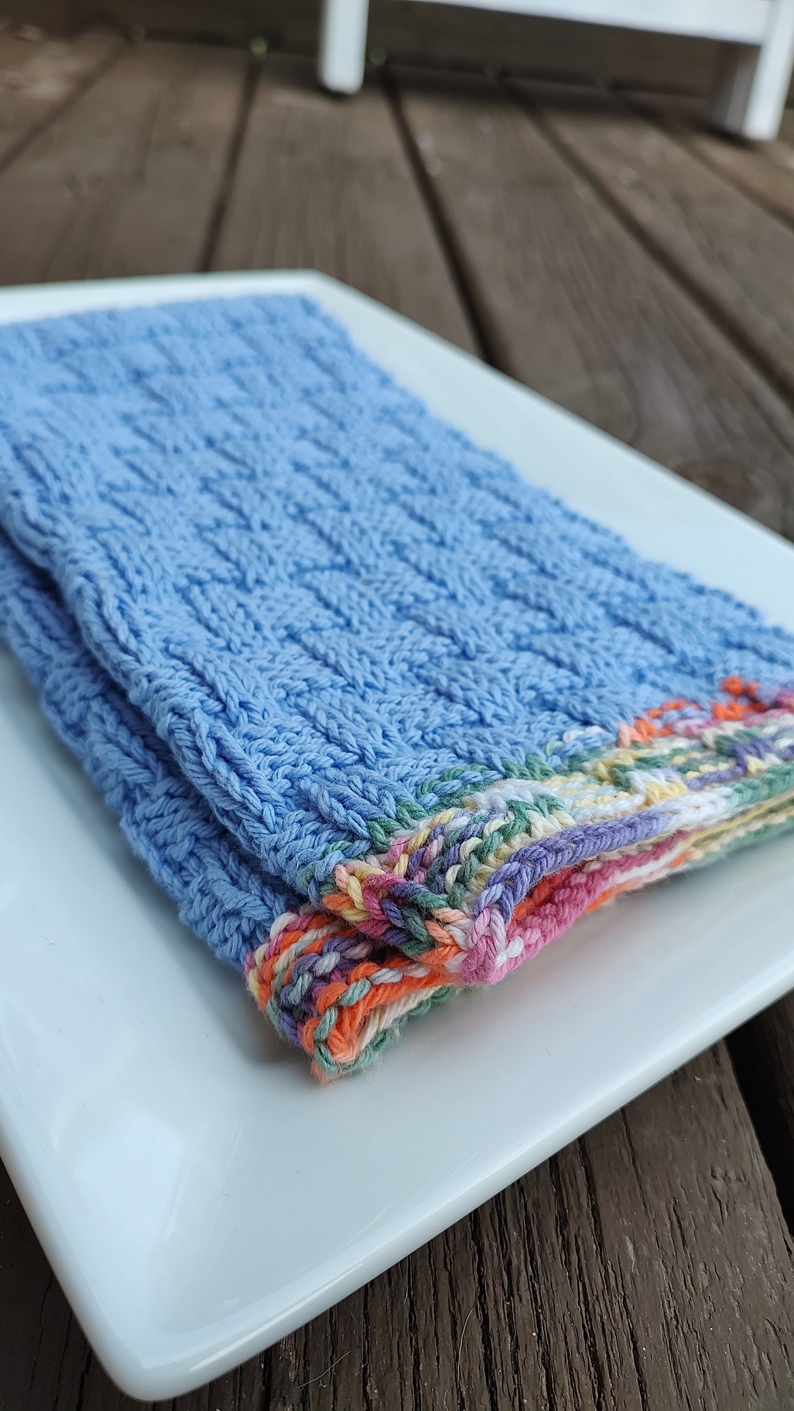 Periwinkle Hand Towel - Etsy