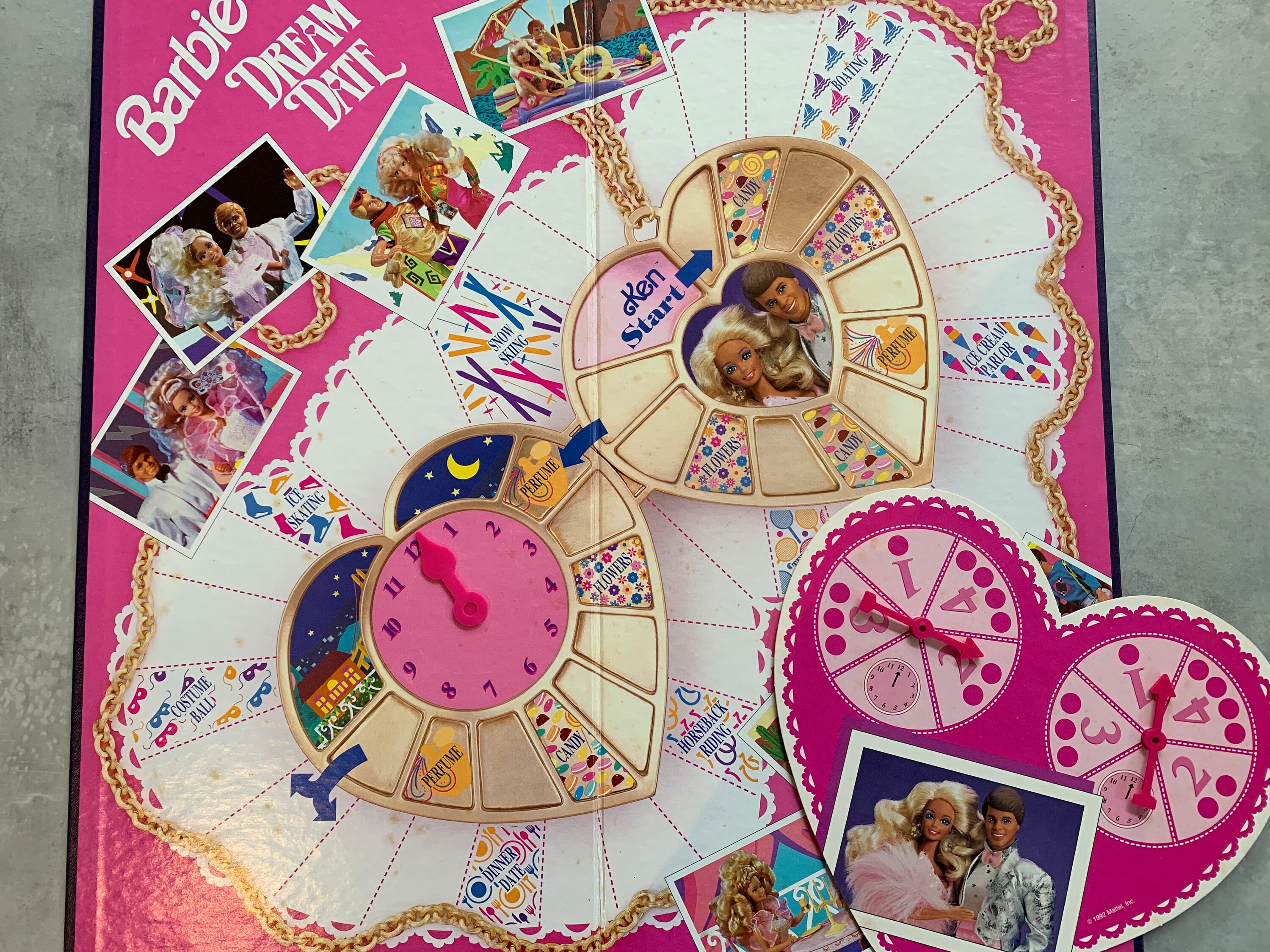 2002 Barbie Dream Date Board Game complete - Etsy