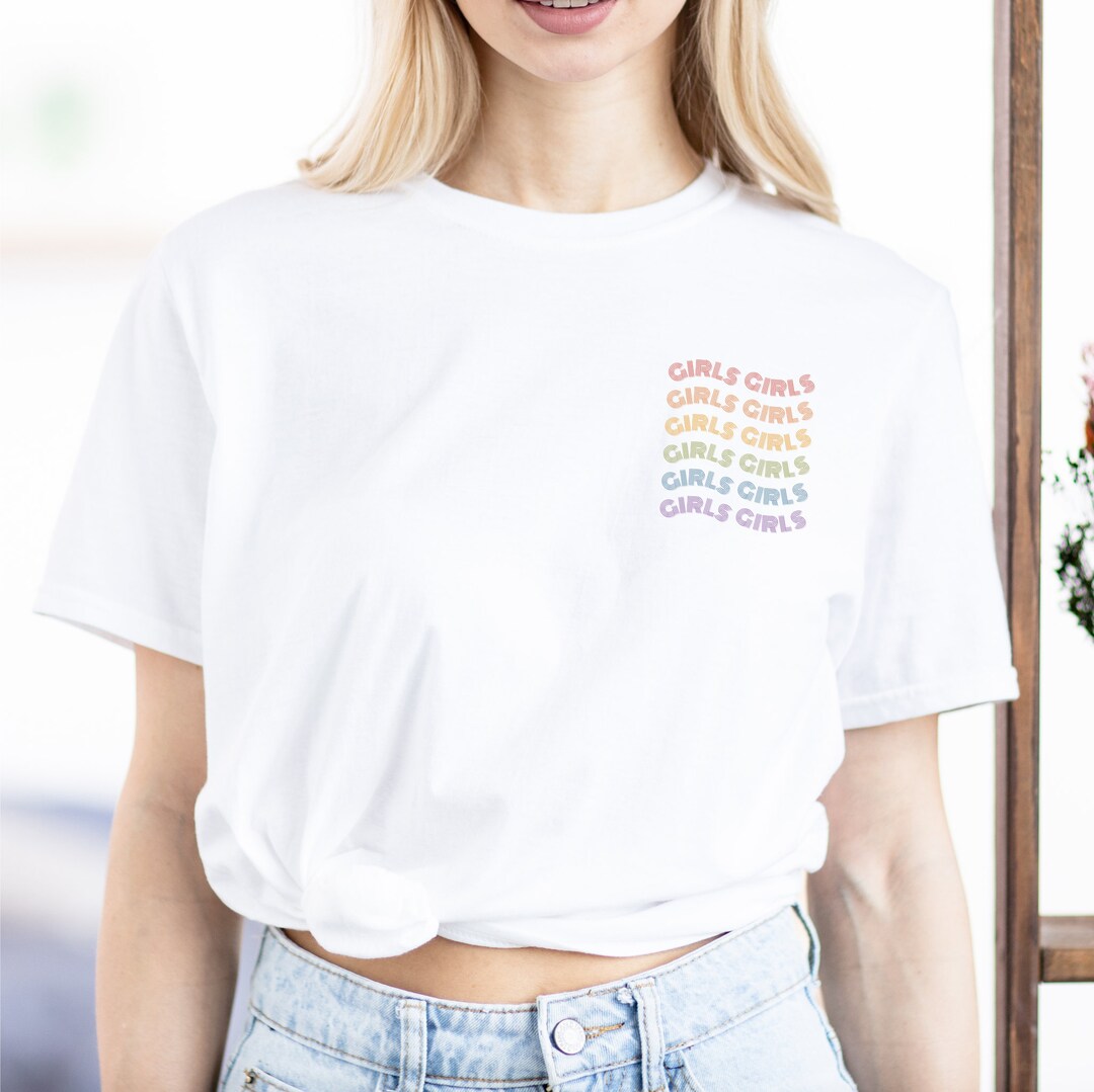 Subtle Sapphic T-shirt LGBTQ Lesbian Flag Tshirt Gay Pride T Shirt ...