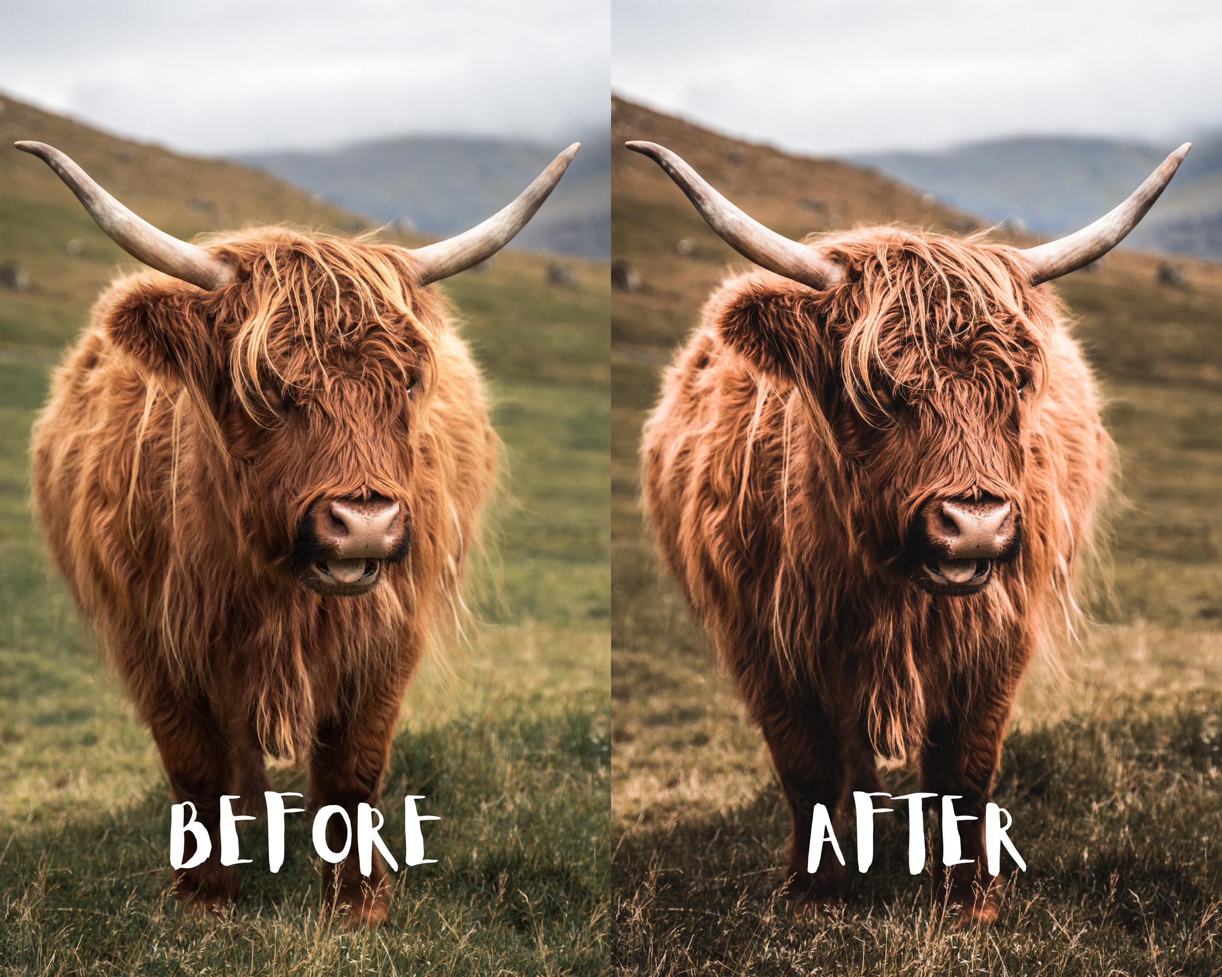 10 Cinematic Earthy Lightroom Presets, Iceland, Moody Nature, Earthy ...