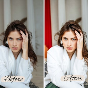 20 Portrait Lightroom Presets, Perfect Skin, Glow Presets, Studio ...