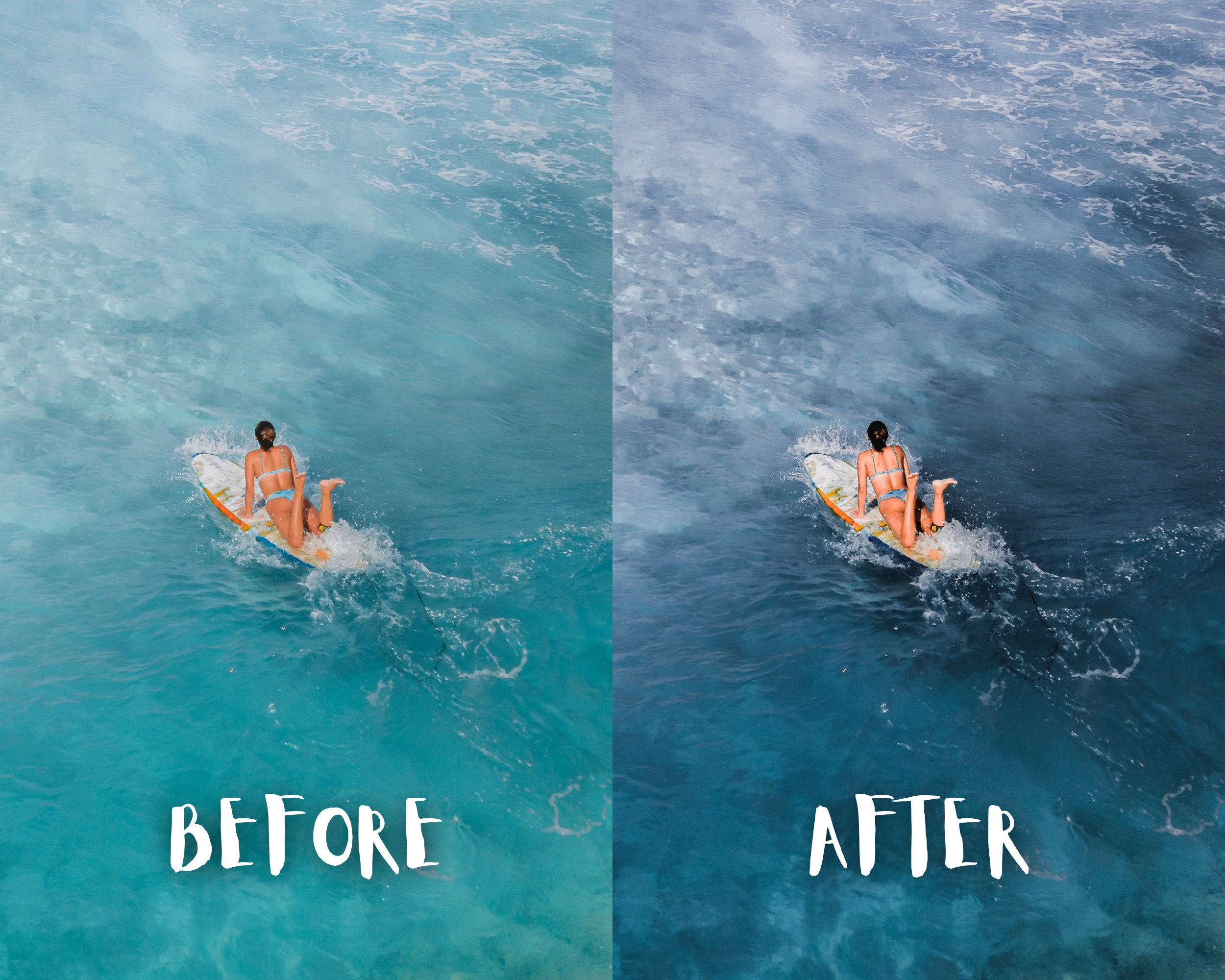 10 Moody Blue Lightroom Presets, Blue Presets, Moody Presets, Deep Blue ...