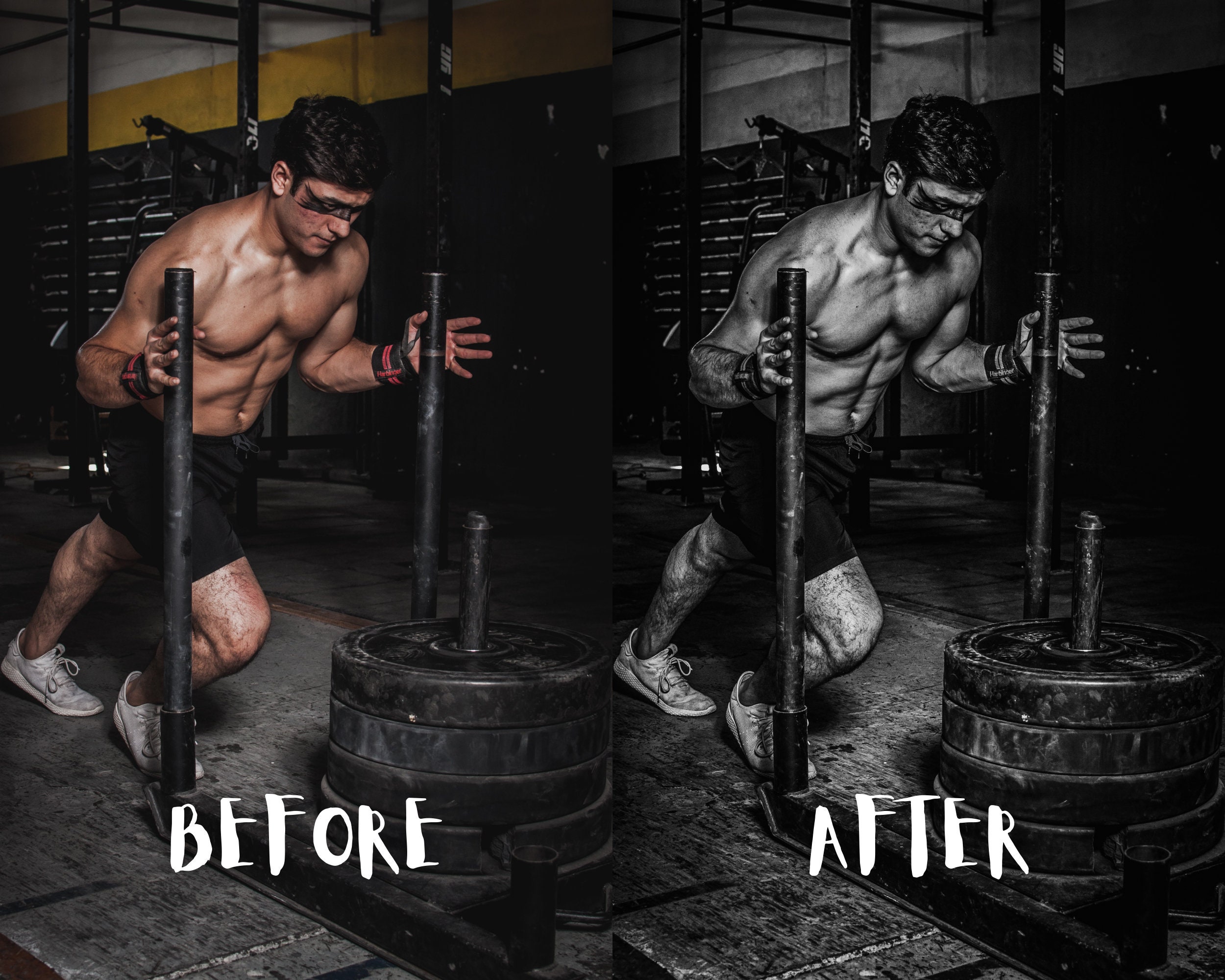 10 Gym Lightroom Presets, Gym Presets, Fitness Presets, Workout Presets ...