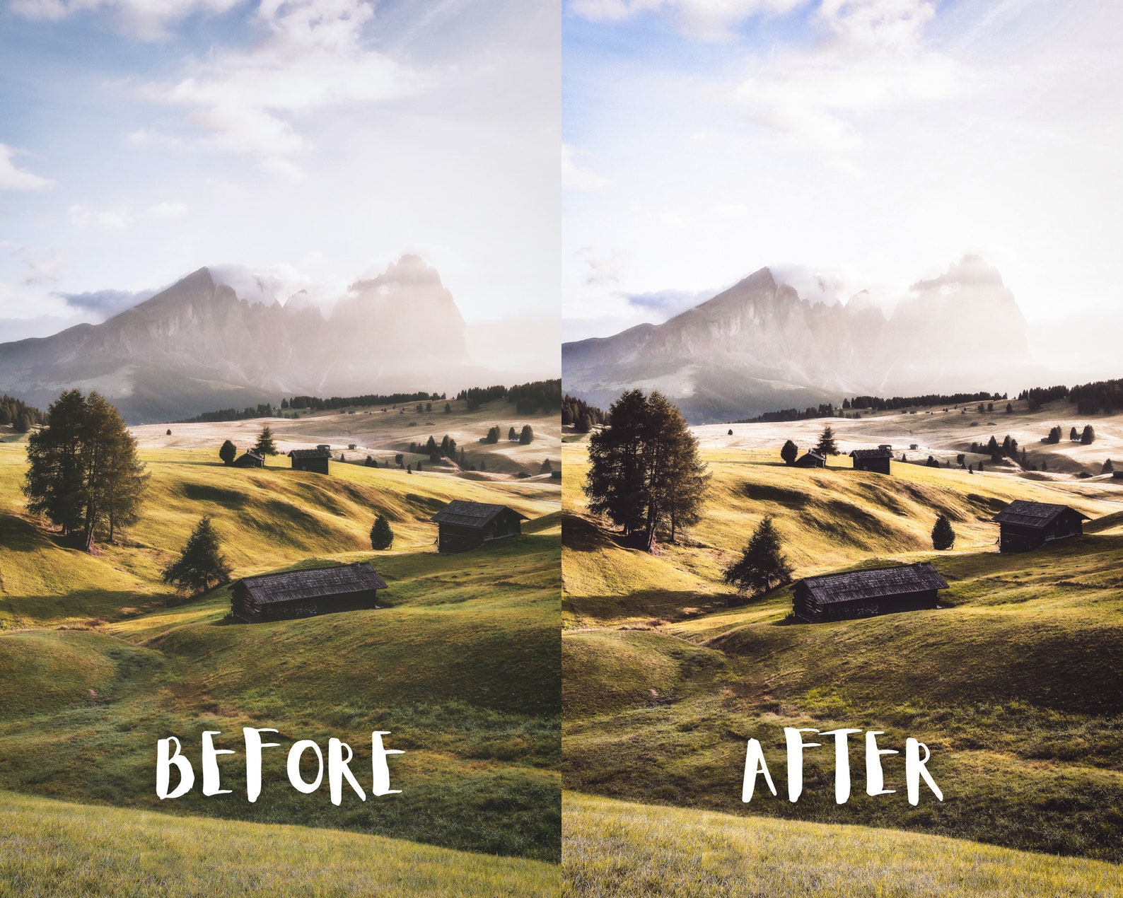 10 Landscape Lightroom Presets, Landscape Presets, Nature Presets ...
