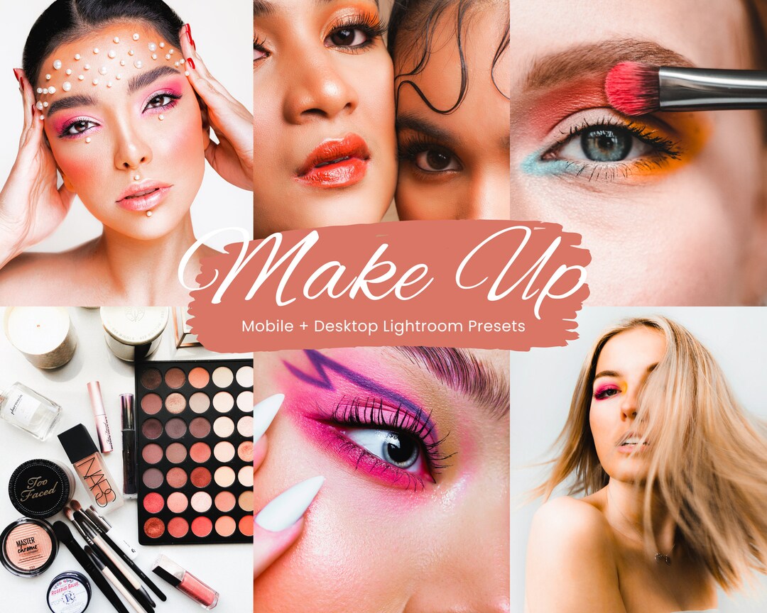 10 Make up Lightroom Presets, Beauty Presets, Skin Care Presets ...
