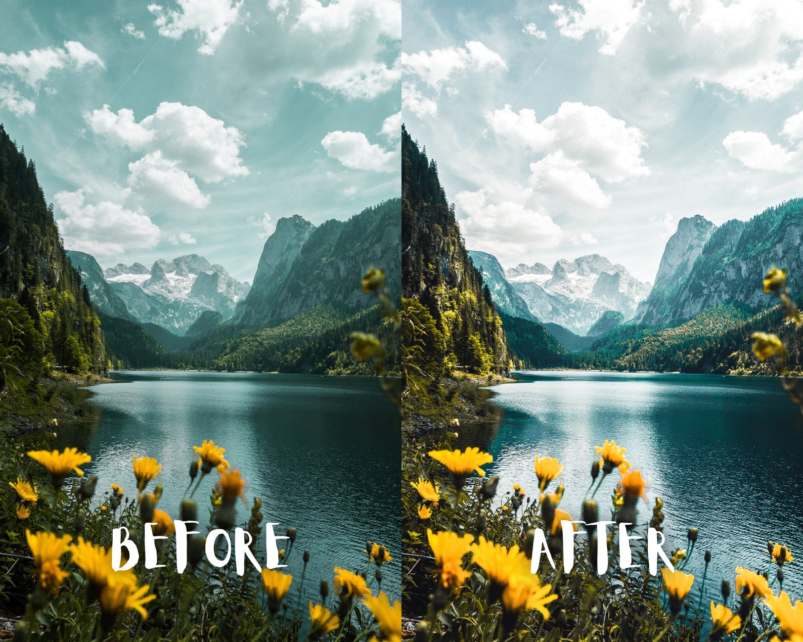 10 Landscape Lightroom Presets, Landscape Presets, Nature Presets ...