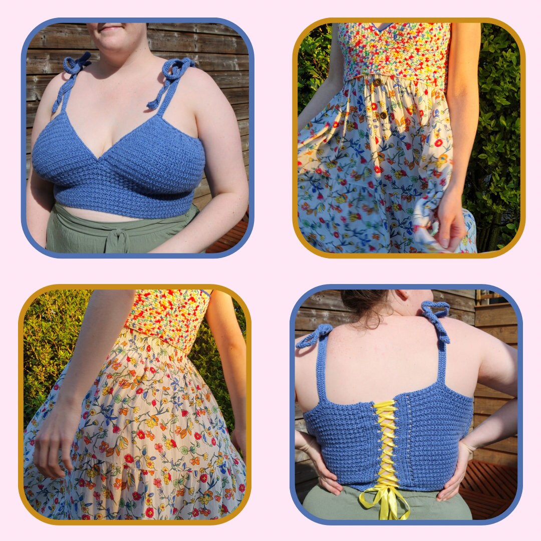 Ophelia Top Crochet Pattern - Etsy