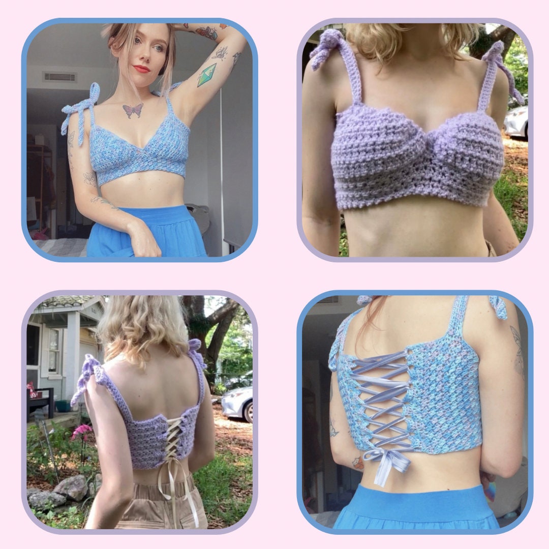 Ophelia Top Crochet Pattern - Etsy