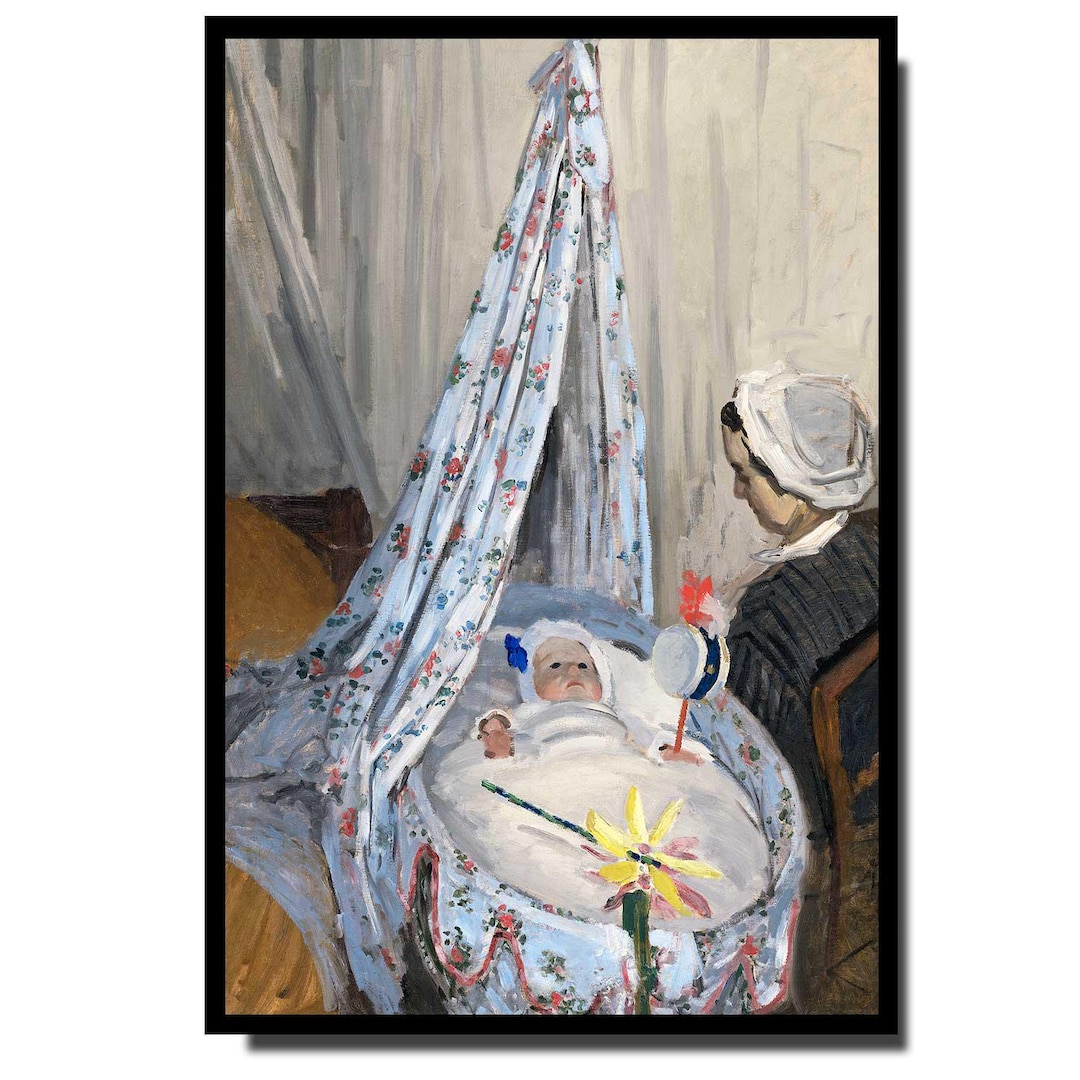 Claude Monet 'the Cradle' Art Print: Giclée Fine Art - Etsy