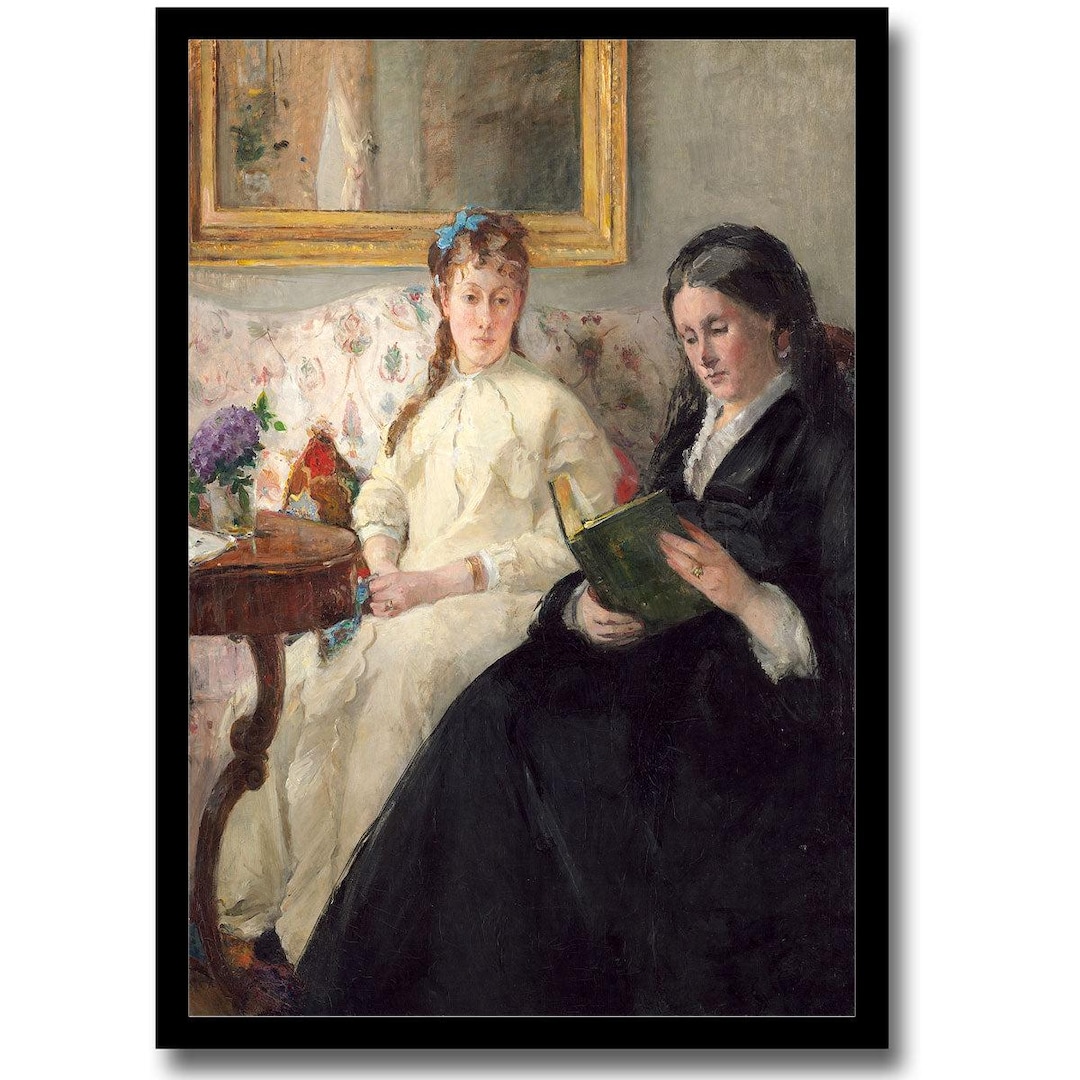 The Mother and Sister of the Artist (1869-1870) by Berthe Morisot - Buy ...