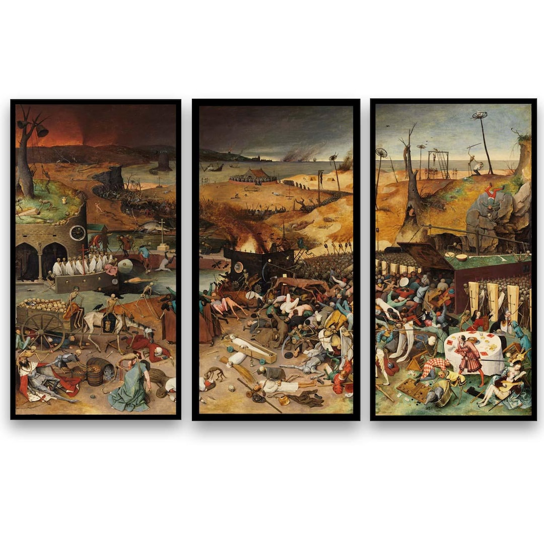 The Triumph of Death by Pieter Bruegel the Elder - Multi-paneled Prints ...
