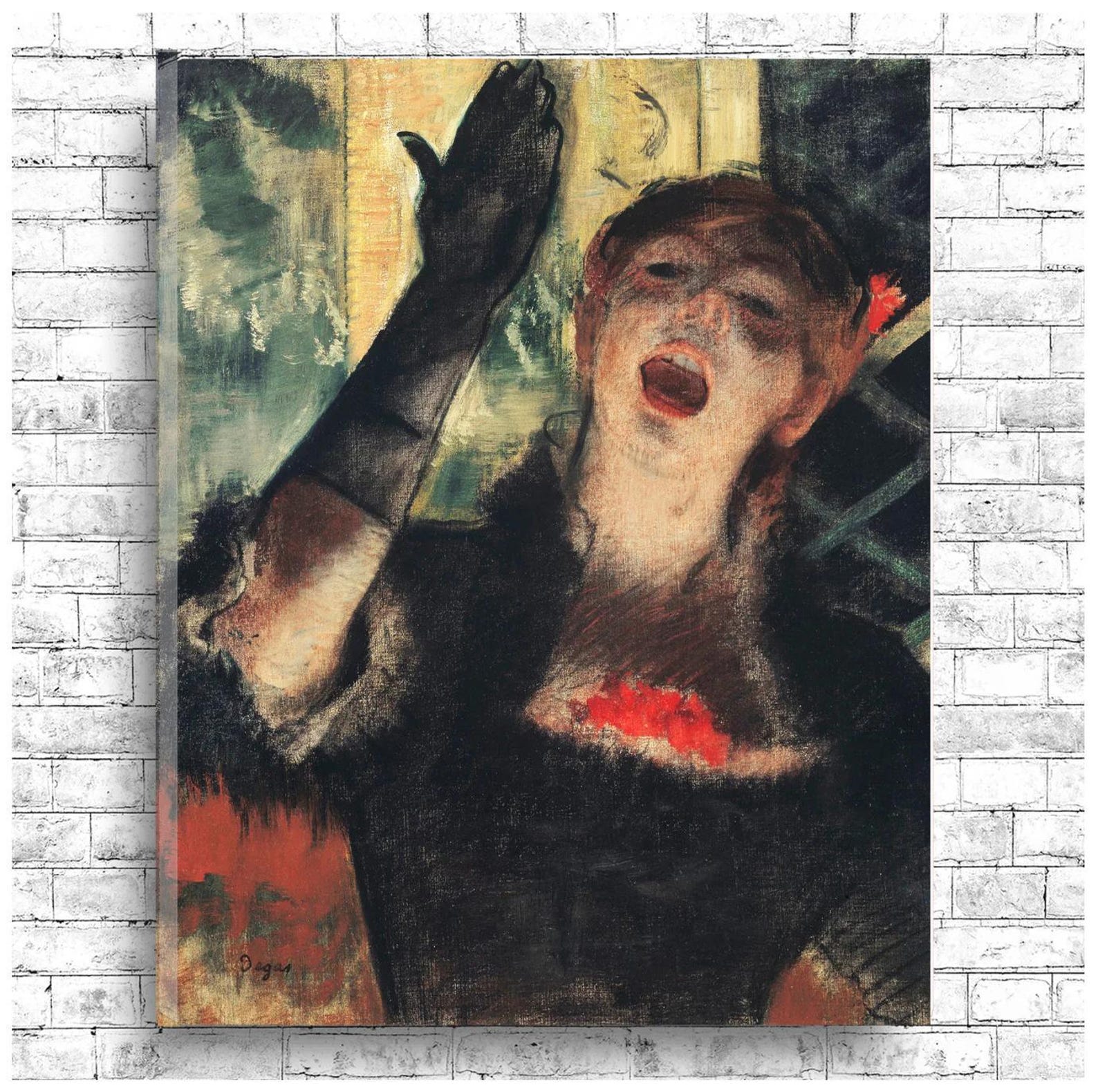 Edgar Degas Cafe Singer Print: Giclée Fine Art - Etsy