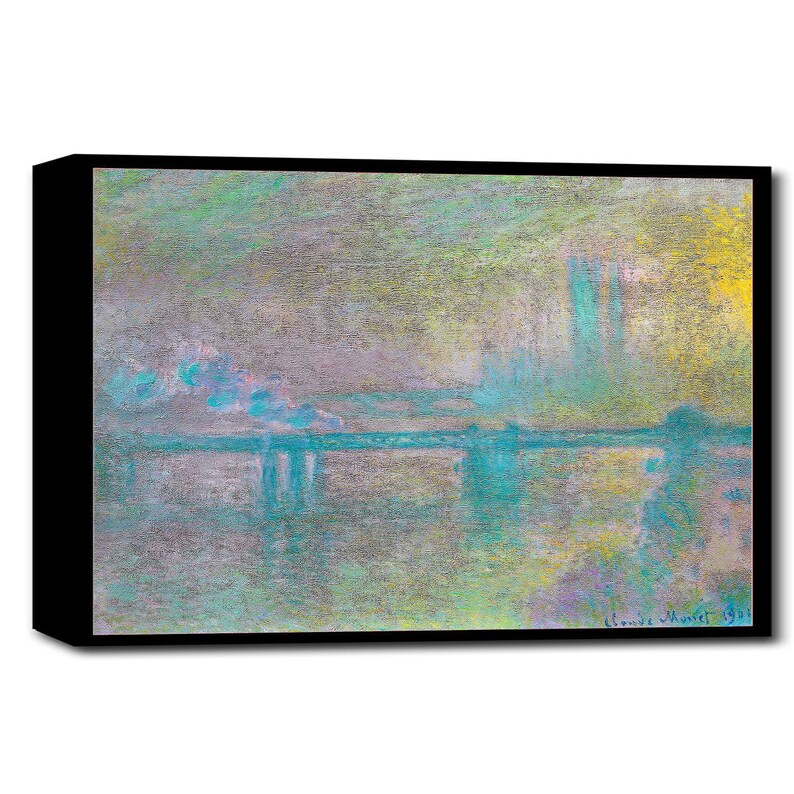 Claude Monet: Charing Cross Bridge, London - Giclée Print - Etsy