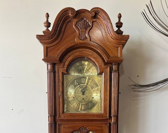 Antique Ridgeway Grandfather Clock, Vintage Clock, Traditional Clock - Etsy