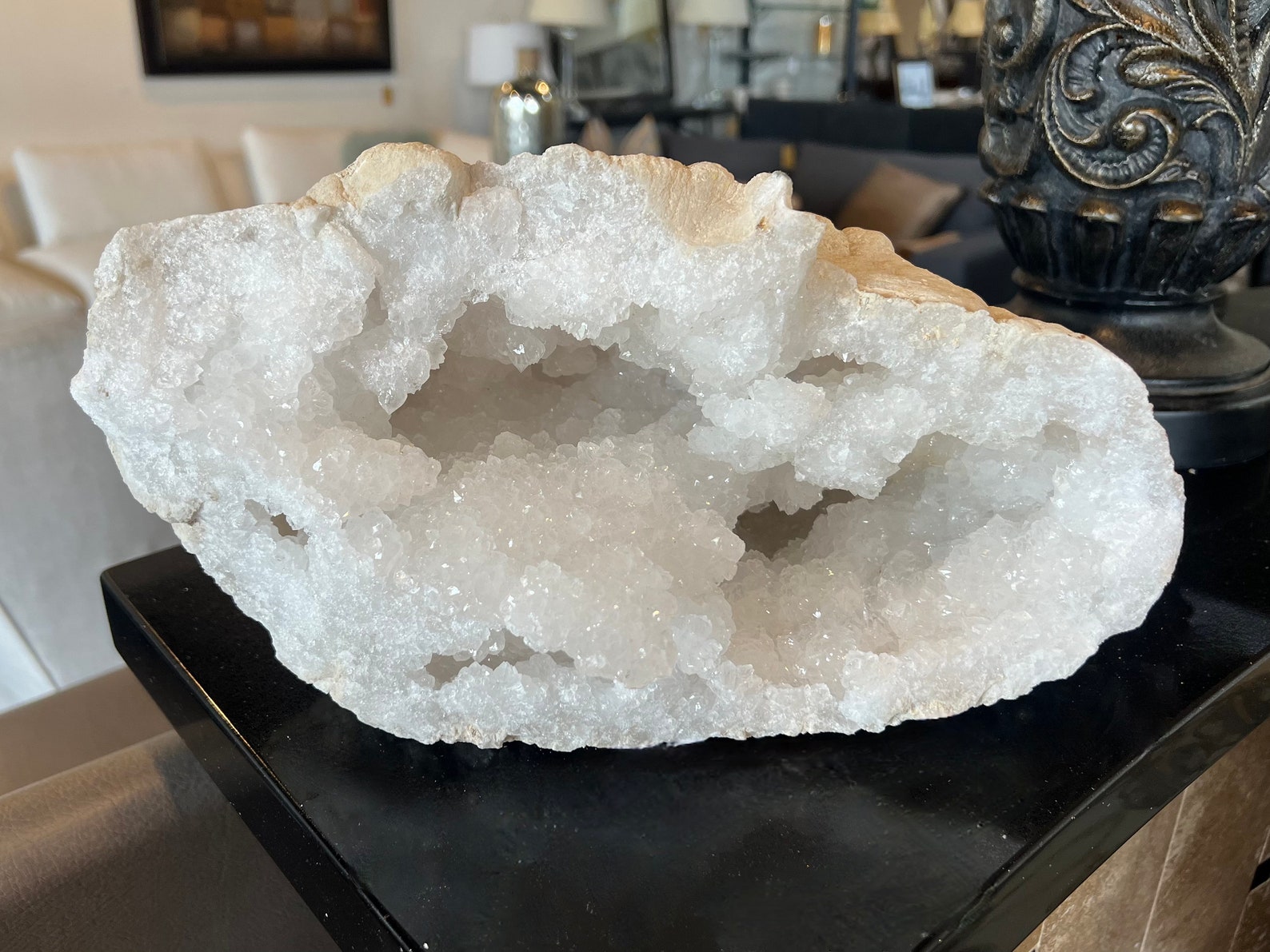 20 Pound Crystal Quartz Geode, Extra Large Crystal Quartz Geode ...