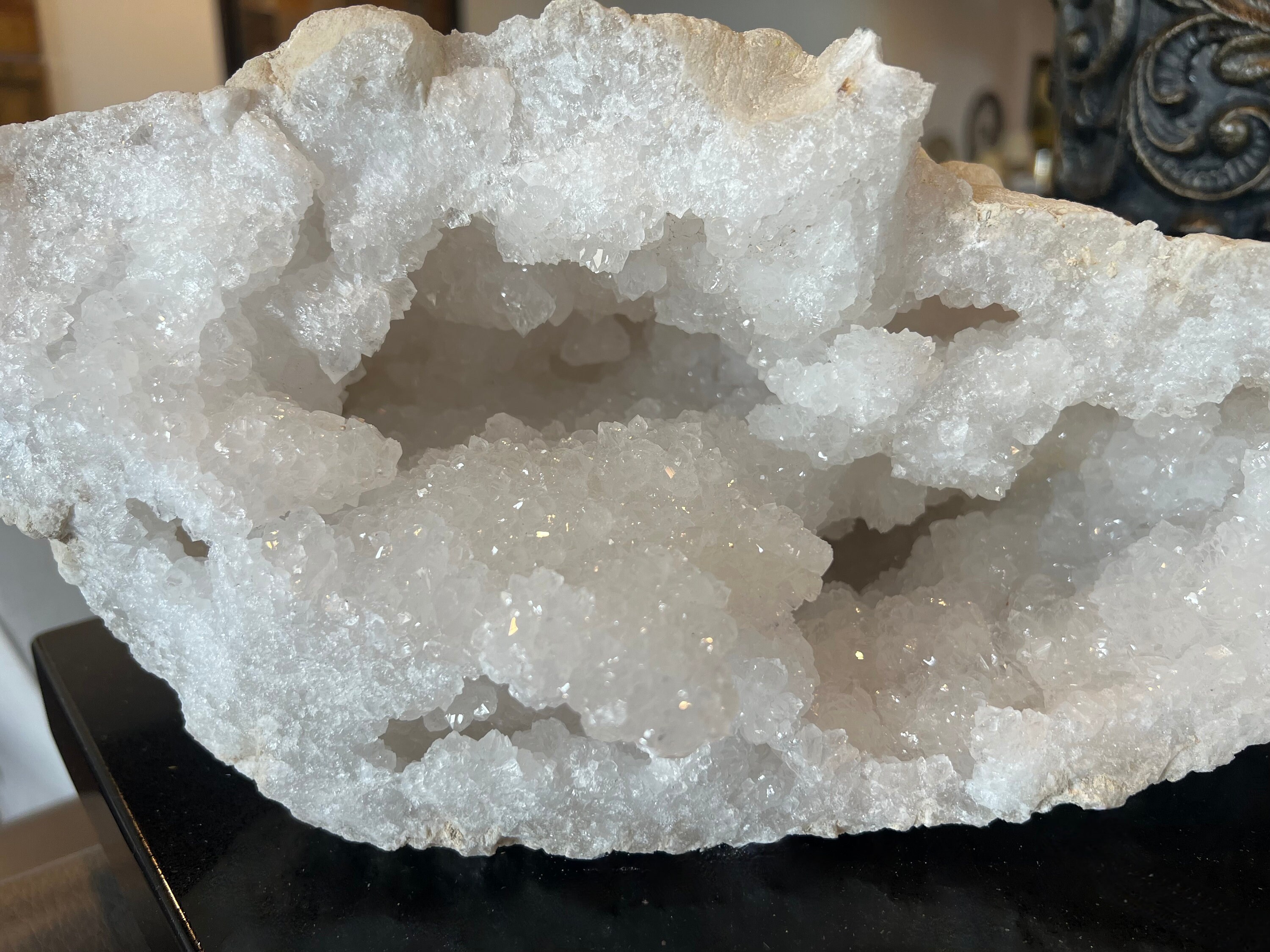20 Pound Crystal Quartz Geode, Extra Large Crystal Quartz Geode ...