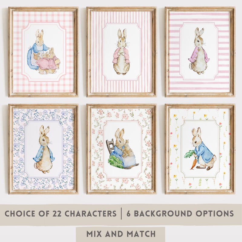 Peter Rabbit Poster Wall - Etsy UK