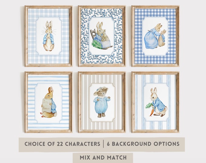 Beatrix Potter Print, Peter Rabbit, Beatrix Potter Art, Childrens Books ...