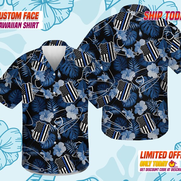 Blue Line Shirts - Etsy