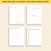 Printable Sobriety Journal, Addiction Recovery Worksheets, Daily ...