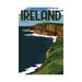 Modern Ireland Europe Travel Poster Vector Wall Art Print for Home ...