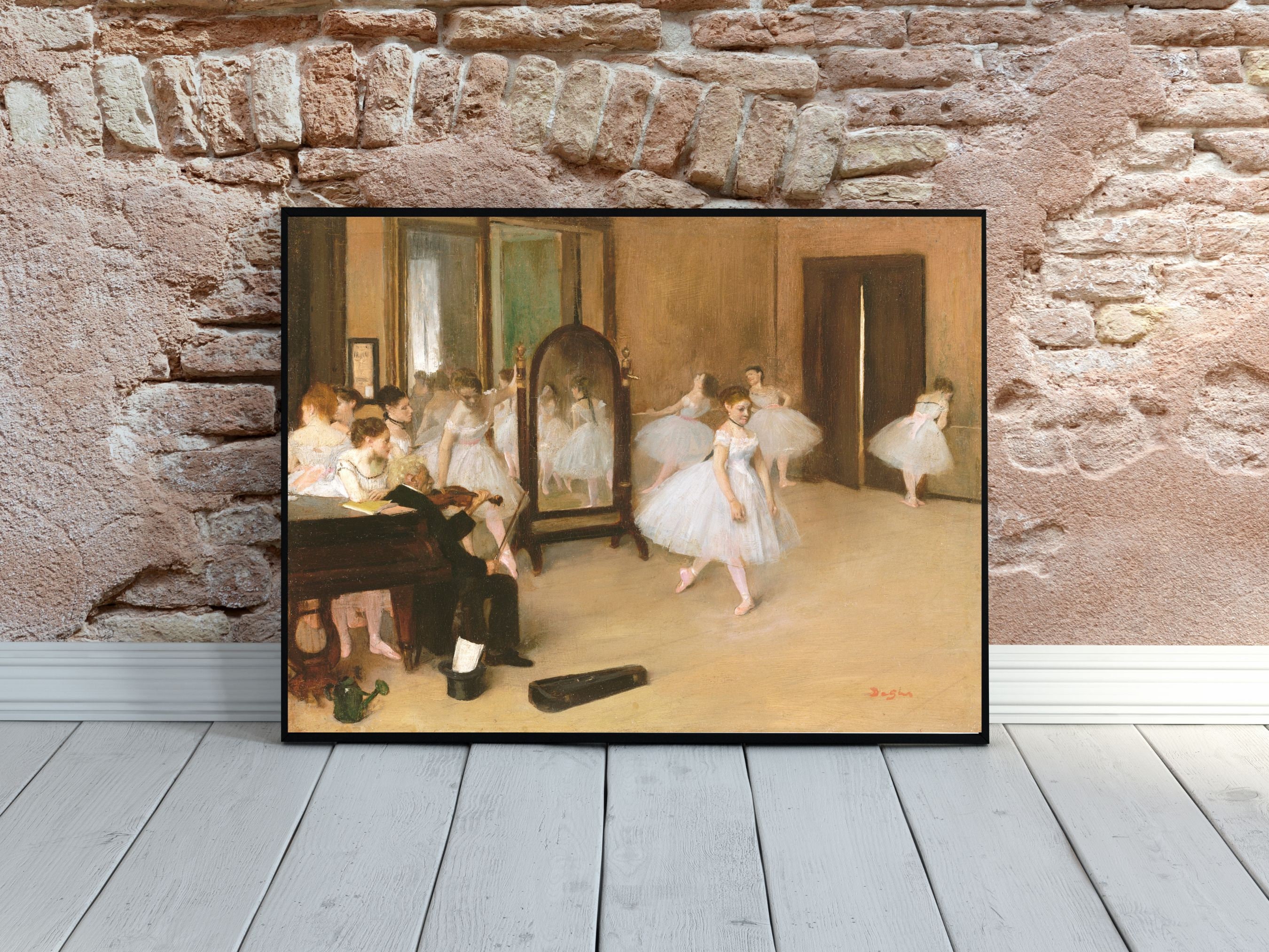 Printable Digital Art: Vintage the Dancing Class Painting, 1870 - Etsy