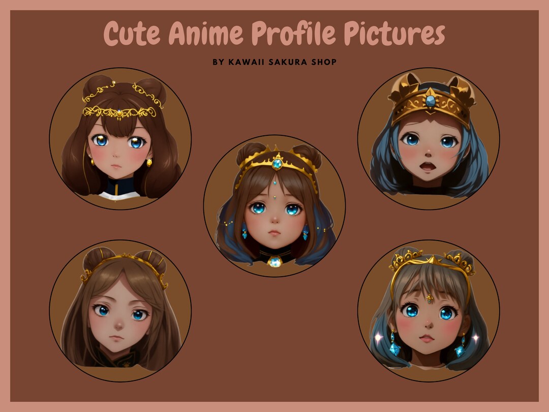 Enchanting Royalty Kawaii Anime Digital Profile Pictures (backgrounds ...