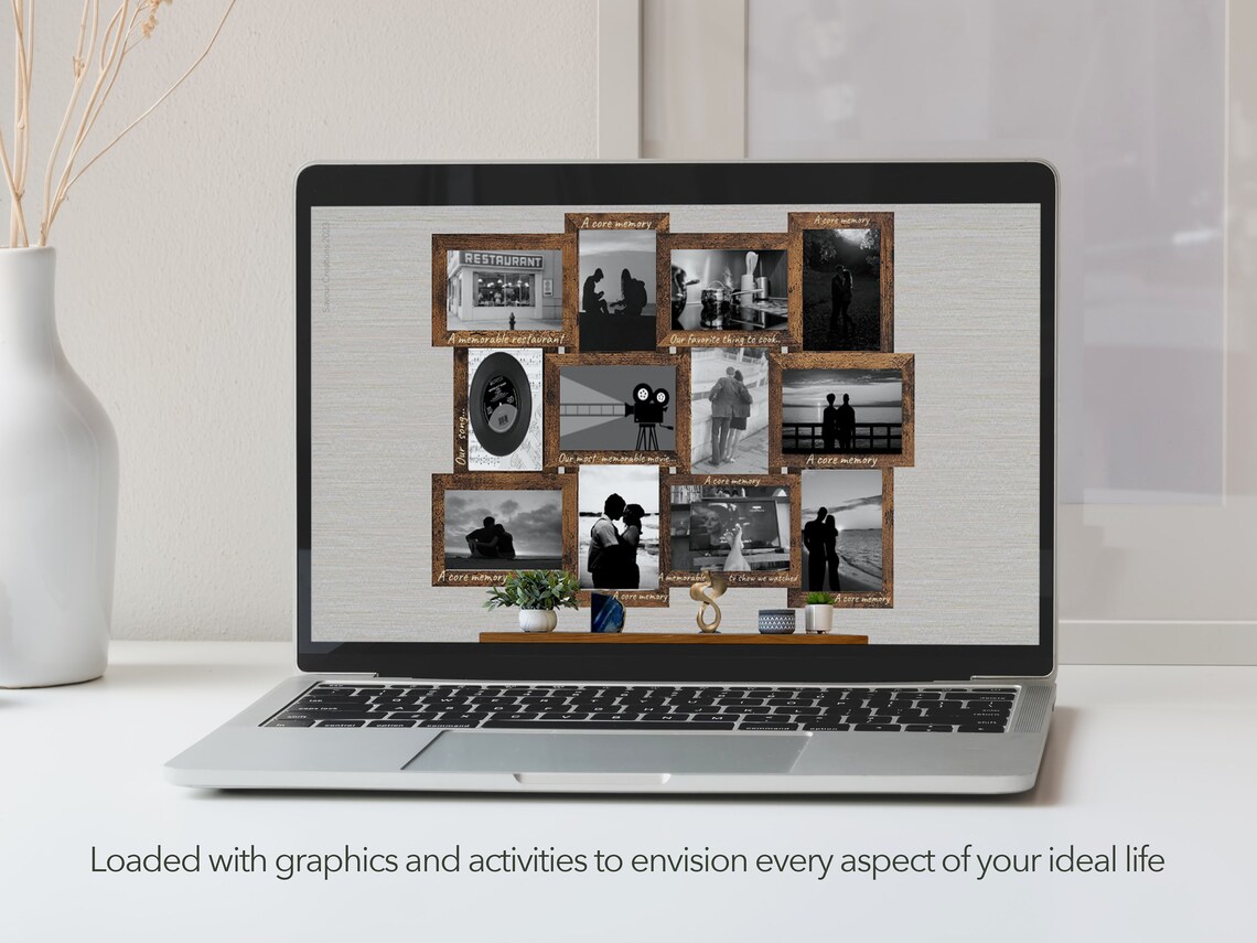 Couples Vision Board Template , OUR Time is NOW, Google Slides, Digital ...