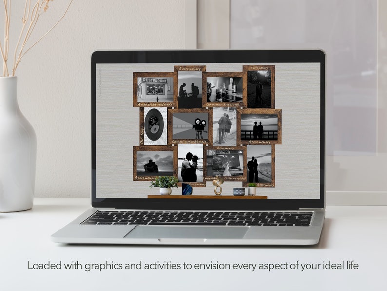 Couples Vision Board Template , OUR Time is NOW, Google Slides, Digital ...