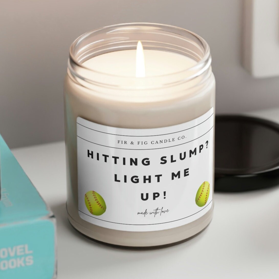Hitting Slump Light Me Up Candle, Eco-friendly 100% Soy Candle, 9oz ...
