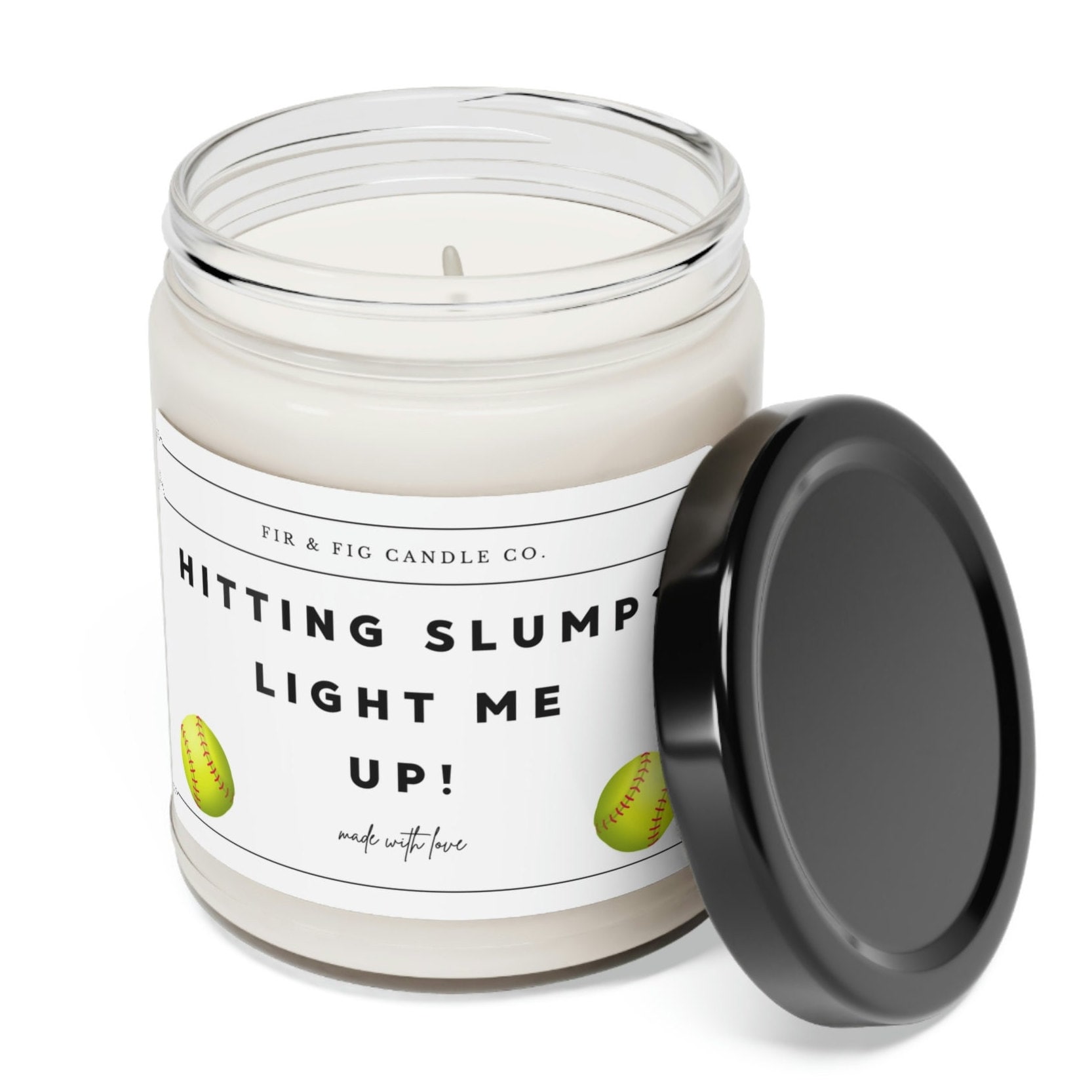 Hitting Slump Light Me Up Candle, Eco-friendly 100% Soy Candle, 9oz ...