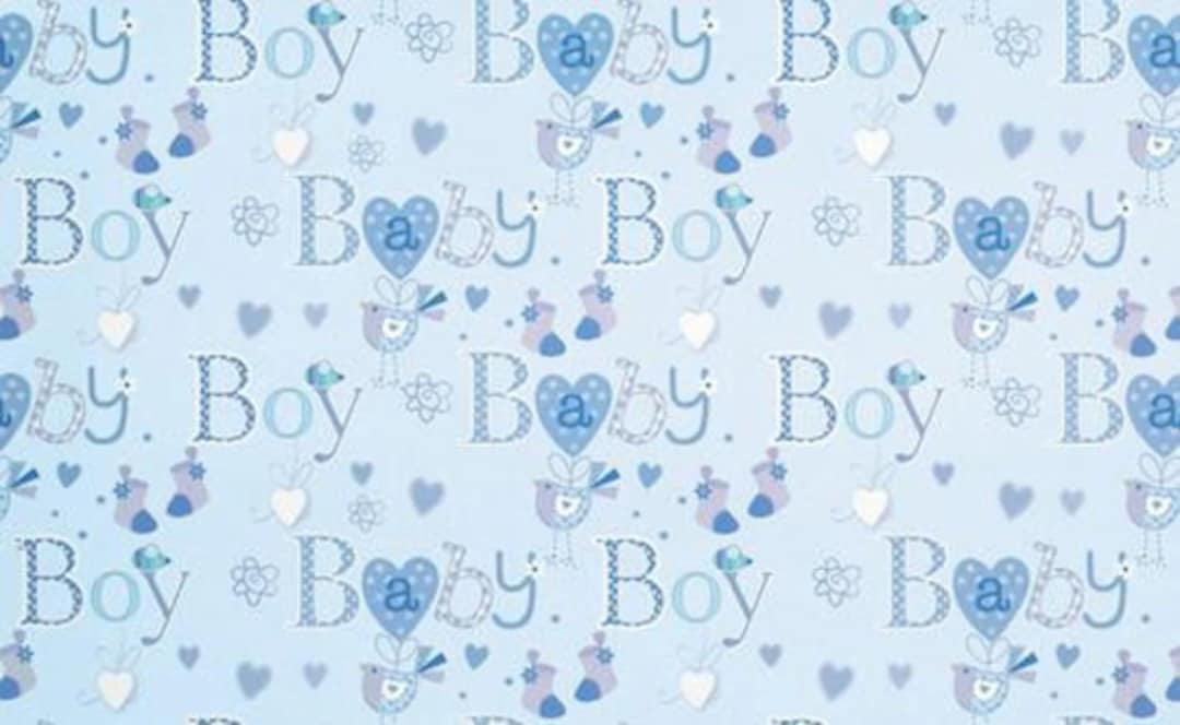 Baby Boy Wrapping Paper Sheets Wrapping Paper for Boy, Baby Wrapping ...