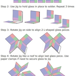 Stained Glass Spinner Jig - Etsy