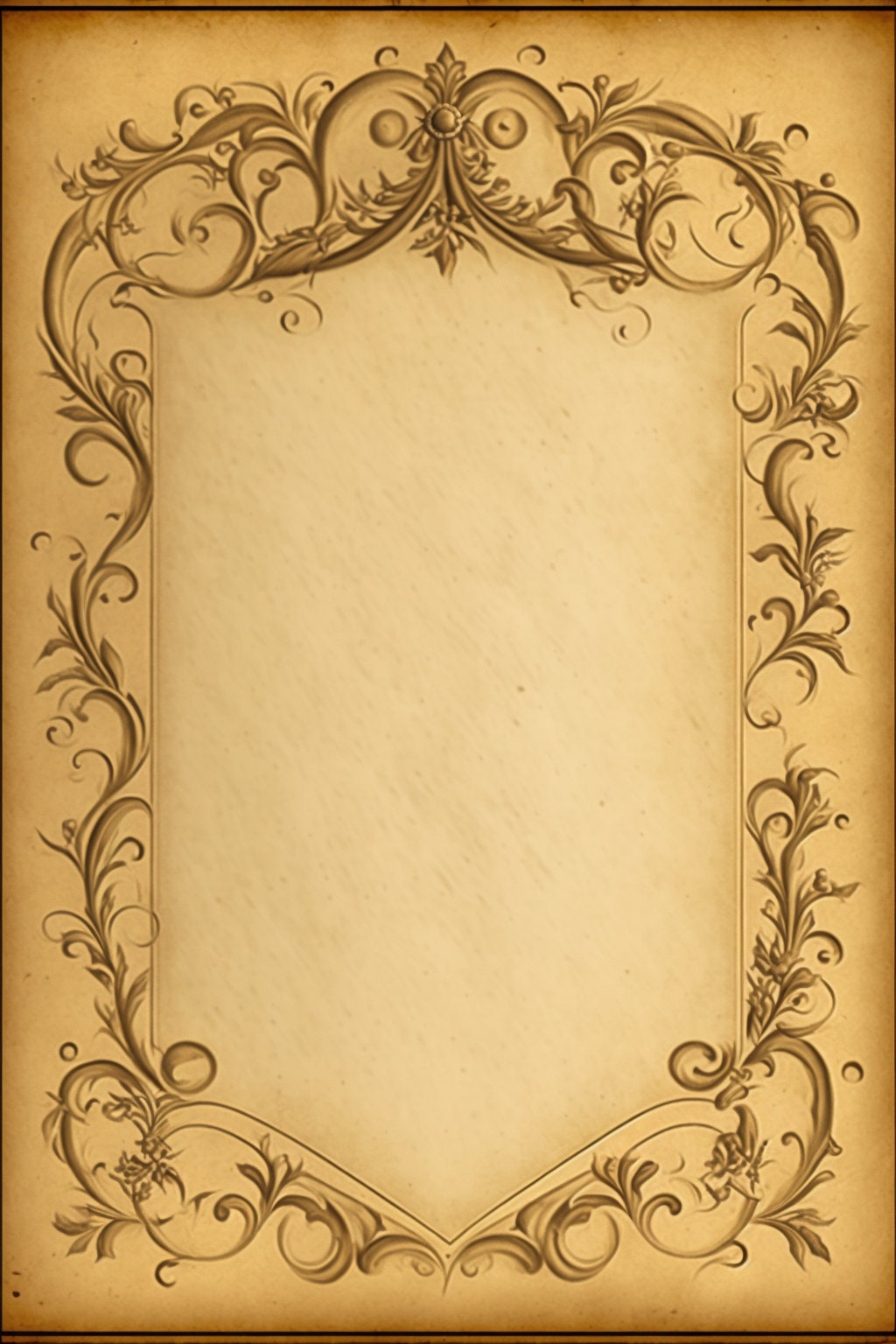 Fantasy Parchments - Embellished Collection - Digital Prints - Etsy