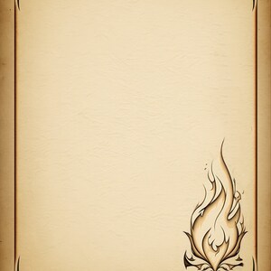 Fantasy Parchments - Flames Collection - Digital Prints - Etsy