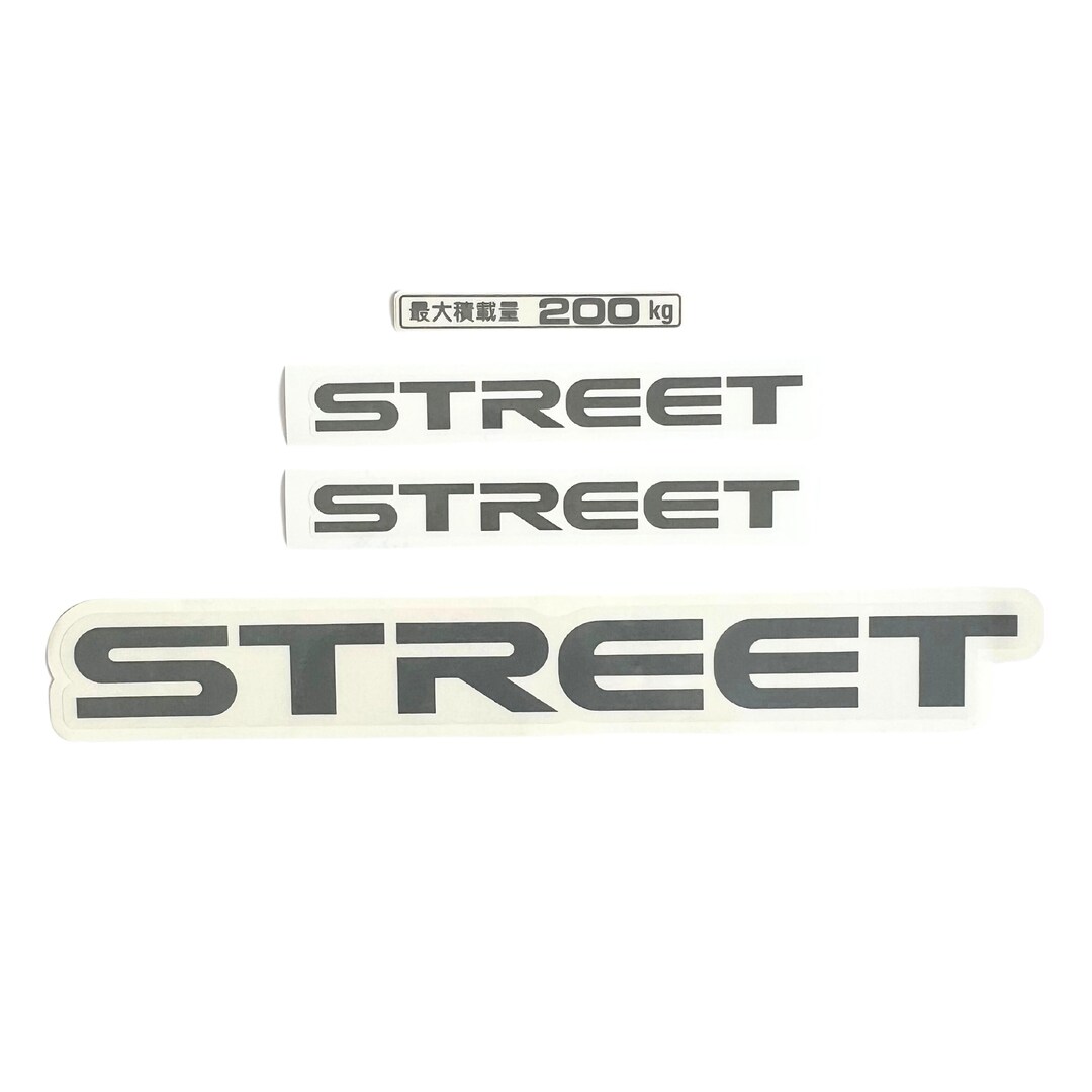 Replica Street Decal Package Honda Acty Van HH3, HH4 Models 1990-1999 ...