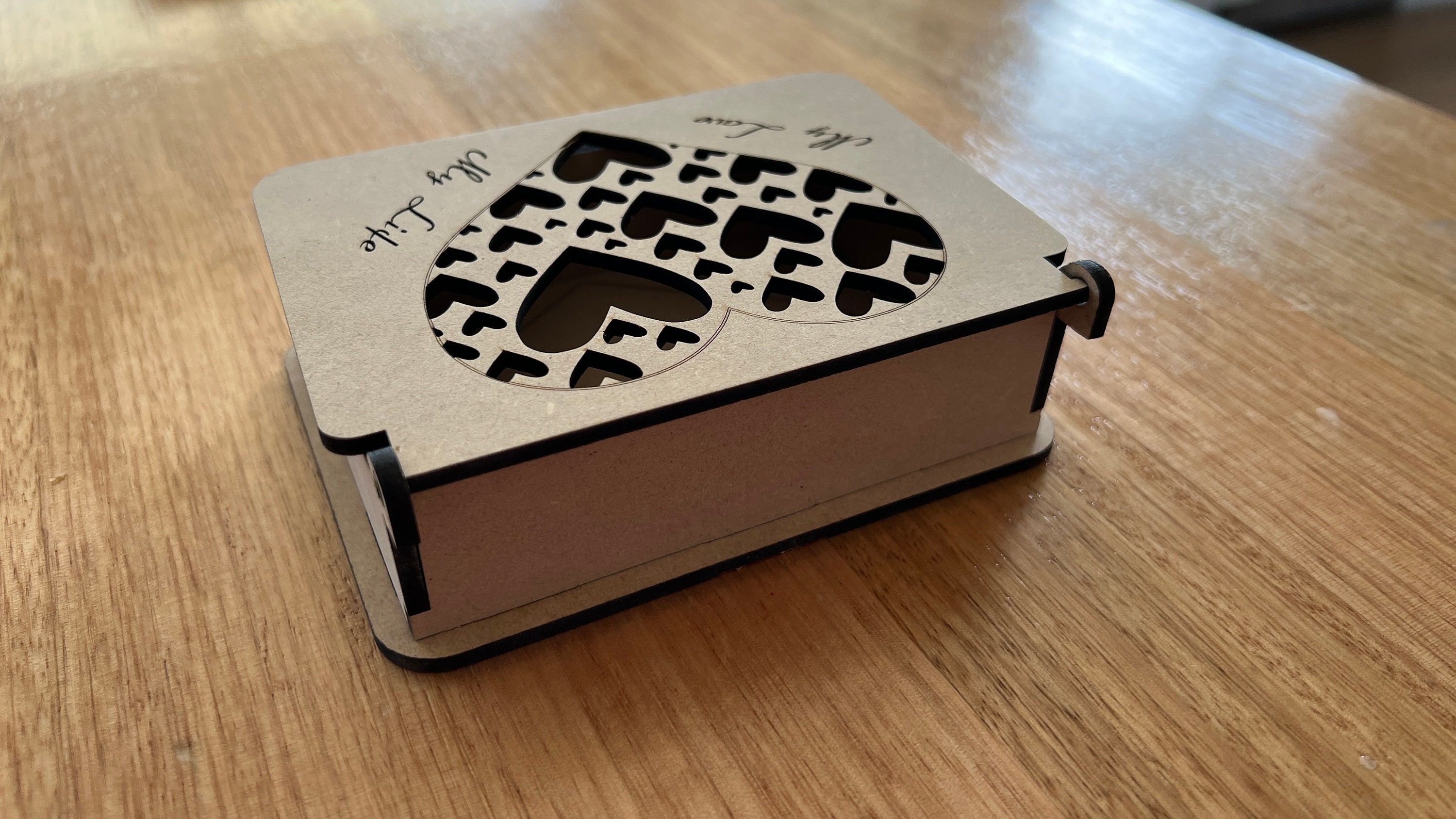 Ring Box Laser Cut SVG DXF - Etsy