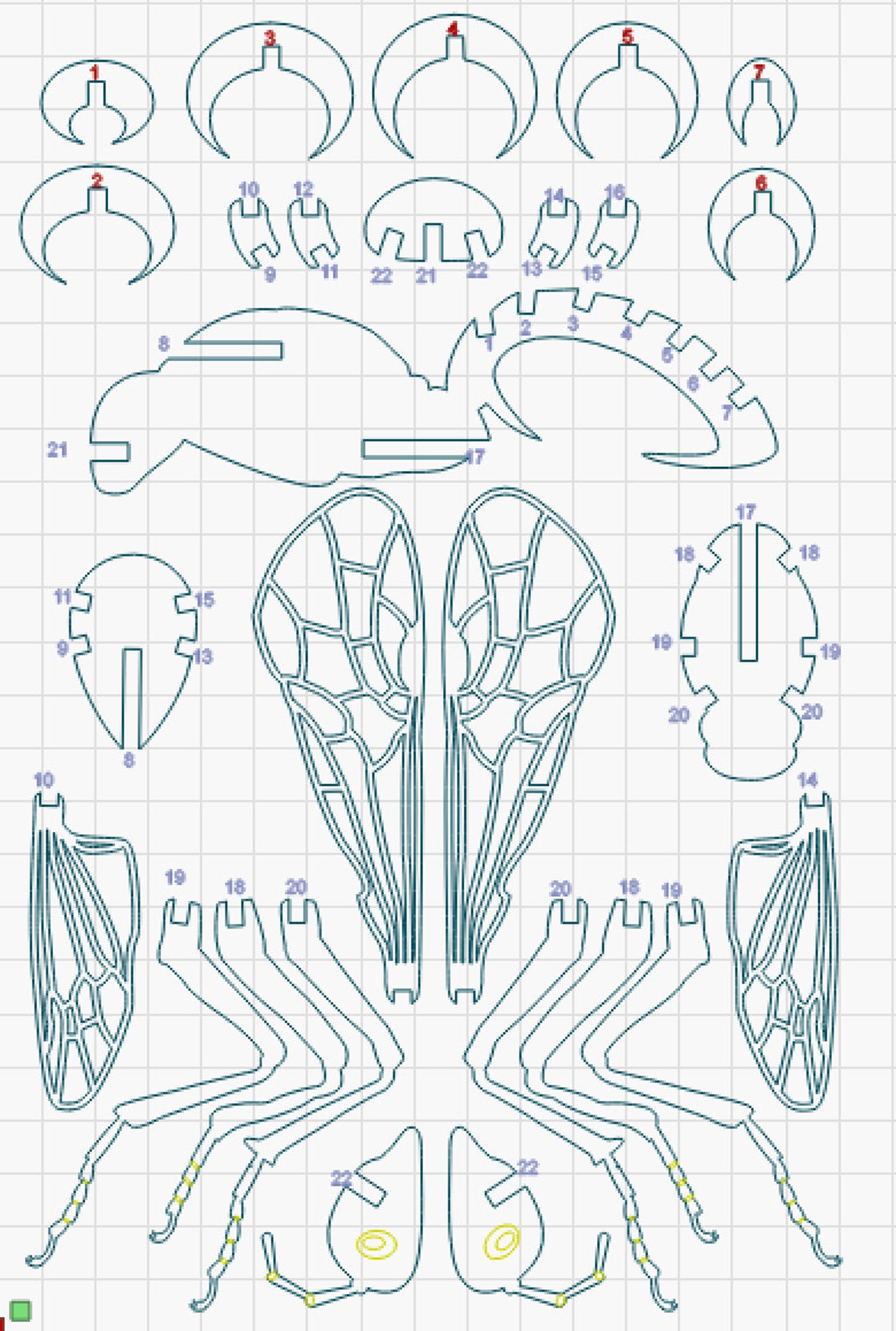 Wooden Bee Puzzle 3D Laser Cut Svg Dxf - Etsy Australia
