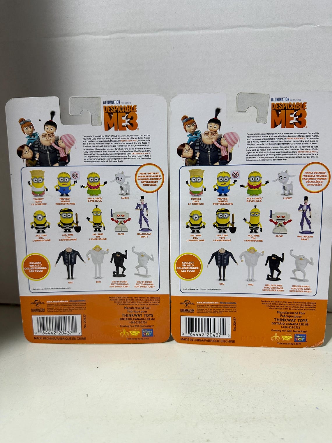 2 Despicable Me 3 Minions. Jail Time Mel & Jail Time Tom - Etsy