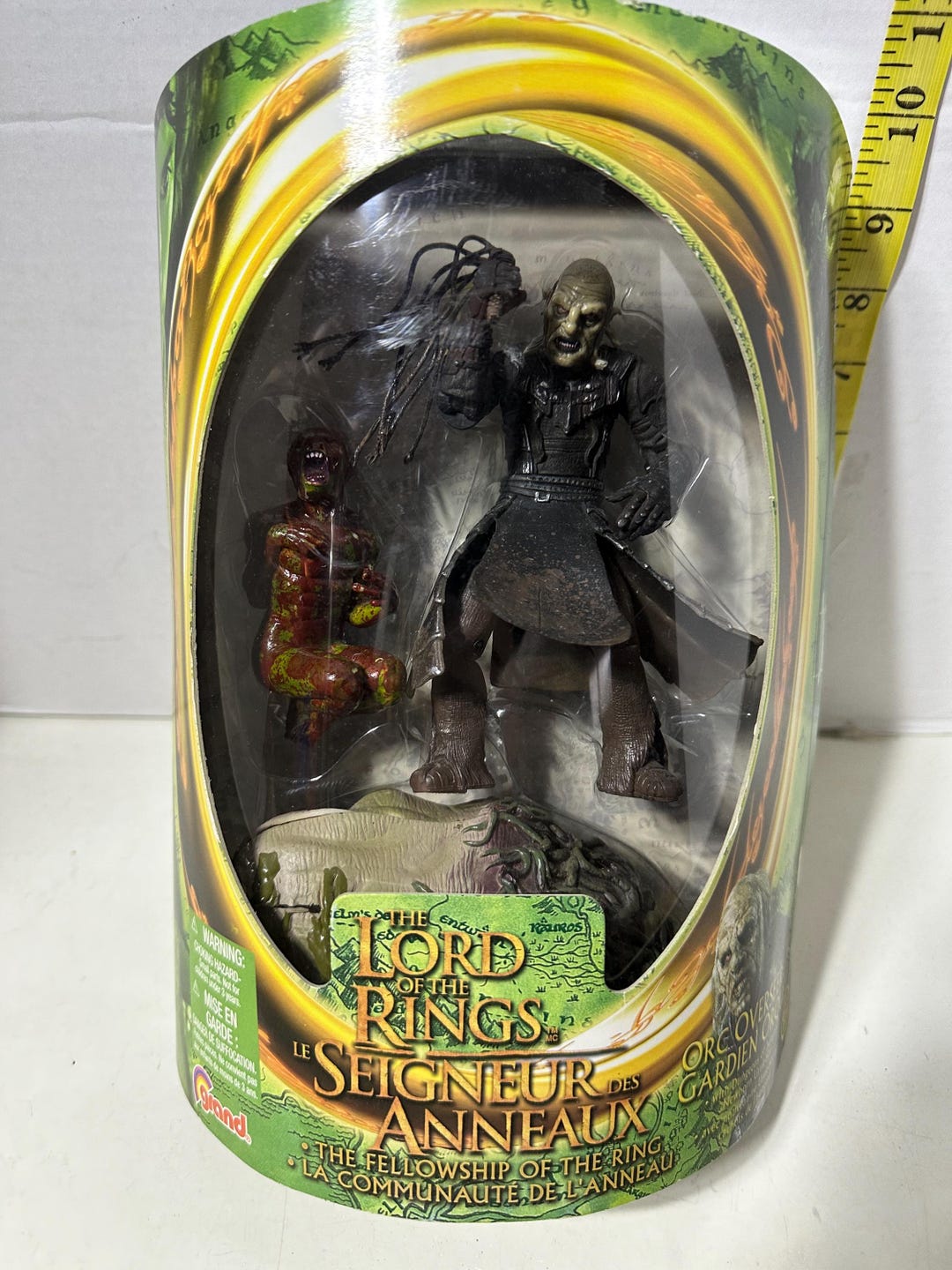 Lord of the Rings Fellowship of the Rings: Orc Overseer Action Figure ...
