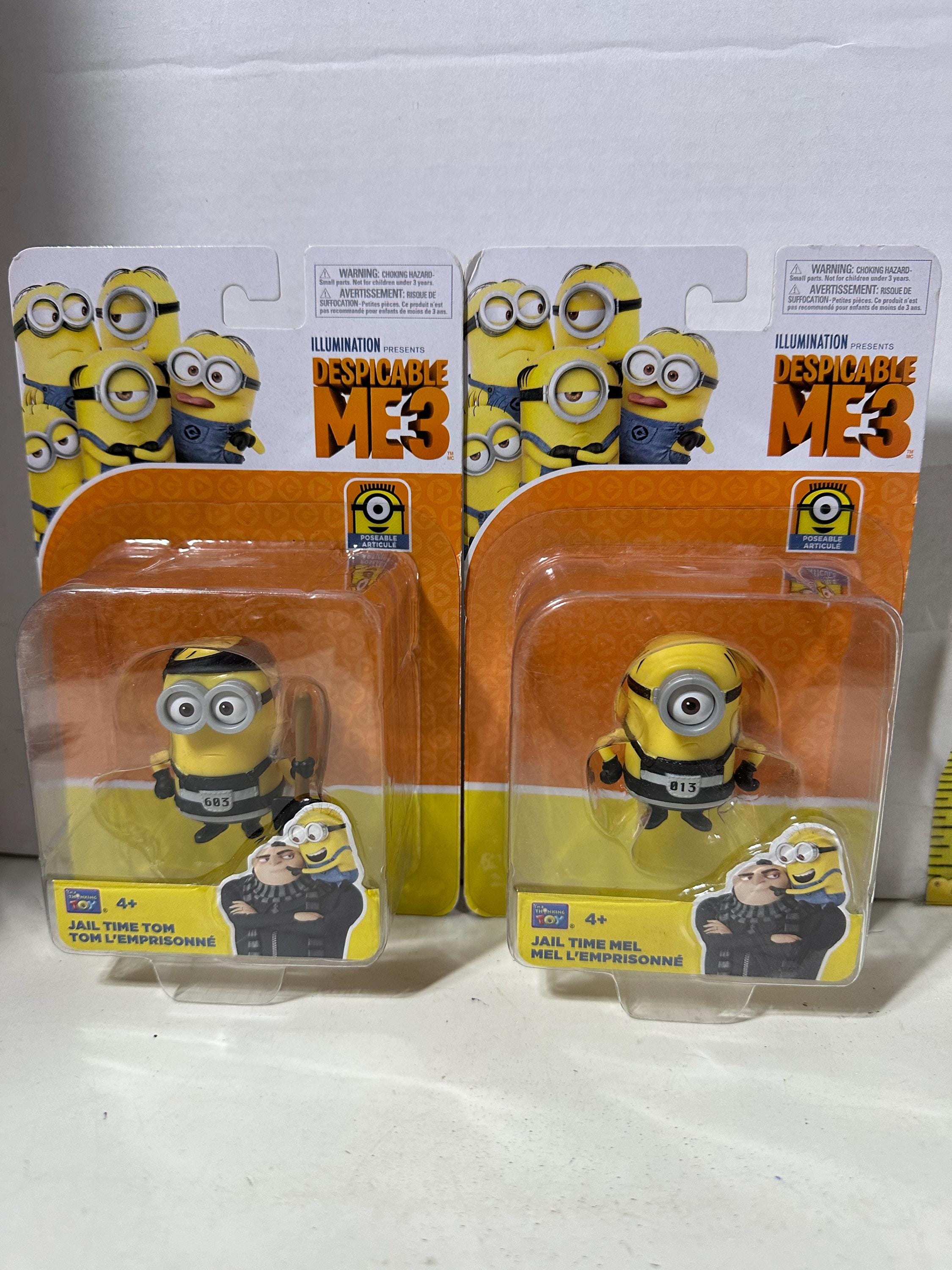 2 Despicable Me 3 Minions. Jail Time Mel & Jail Time Tom - Etsy