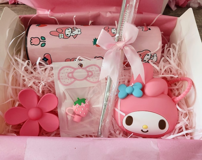 Personalized Kawaii Gift Box Kawaii Melody Gift Set Gift for Her Kawaii ...